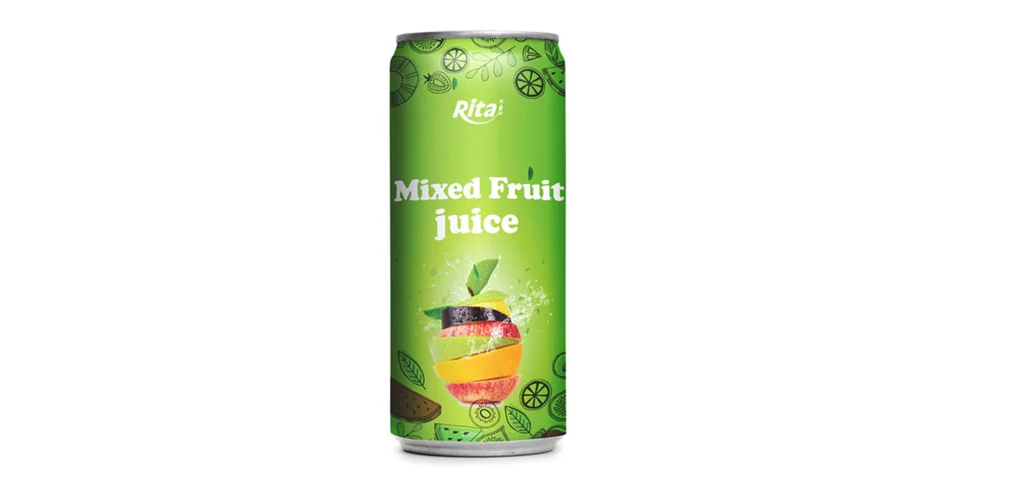 Fruit Drinks : private label 250ml Mixed fruit juice drink